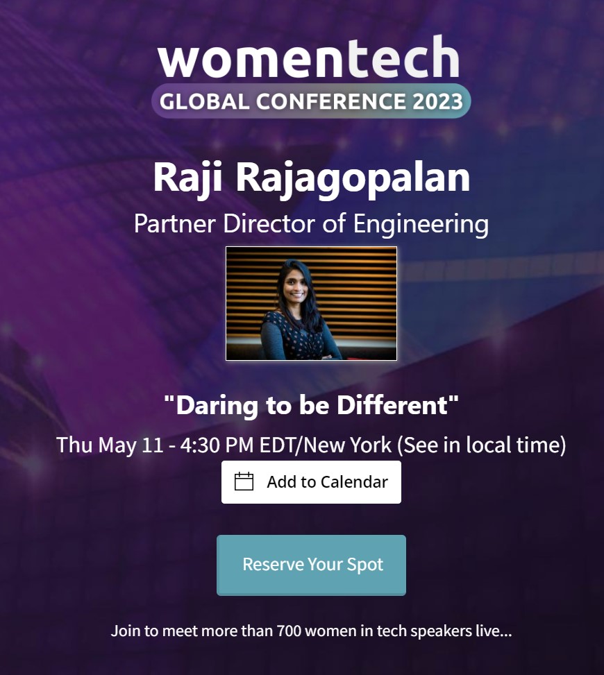 Raji Rajagopalan's website